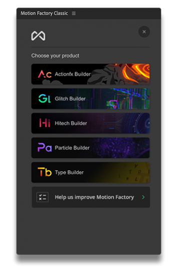 What are The differences of Motion Factory File Manager and Classic Version