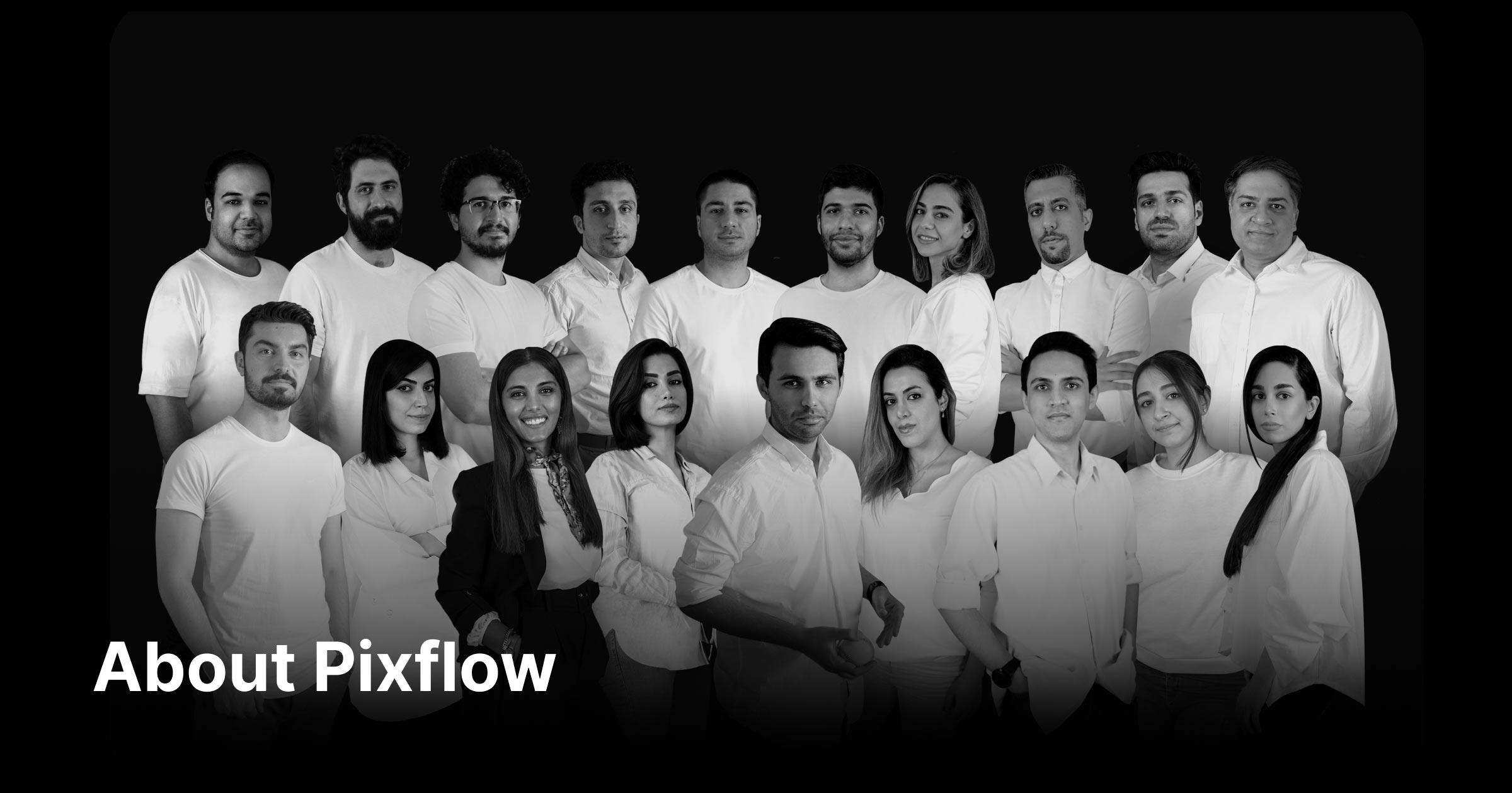 We are Pixflow, with Years of Experience and Tons of Enthusiasm