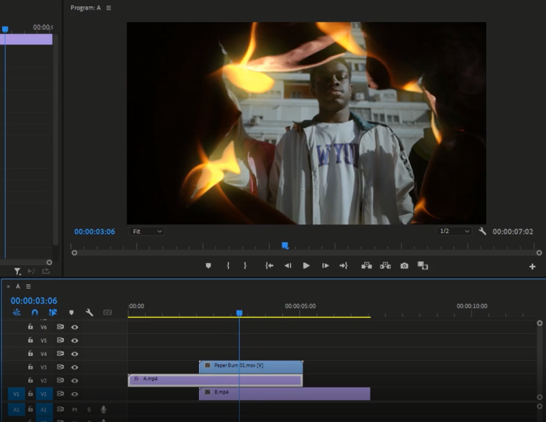 How to Install and Use Paper Burn Transitions