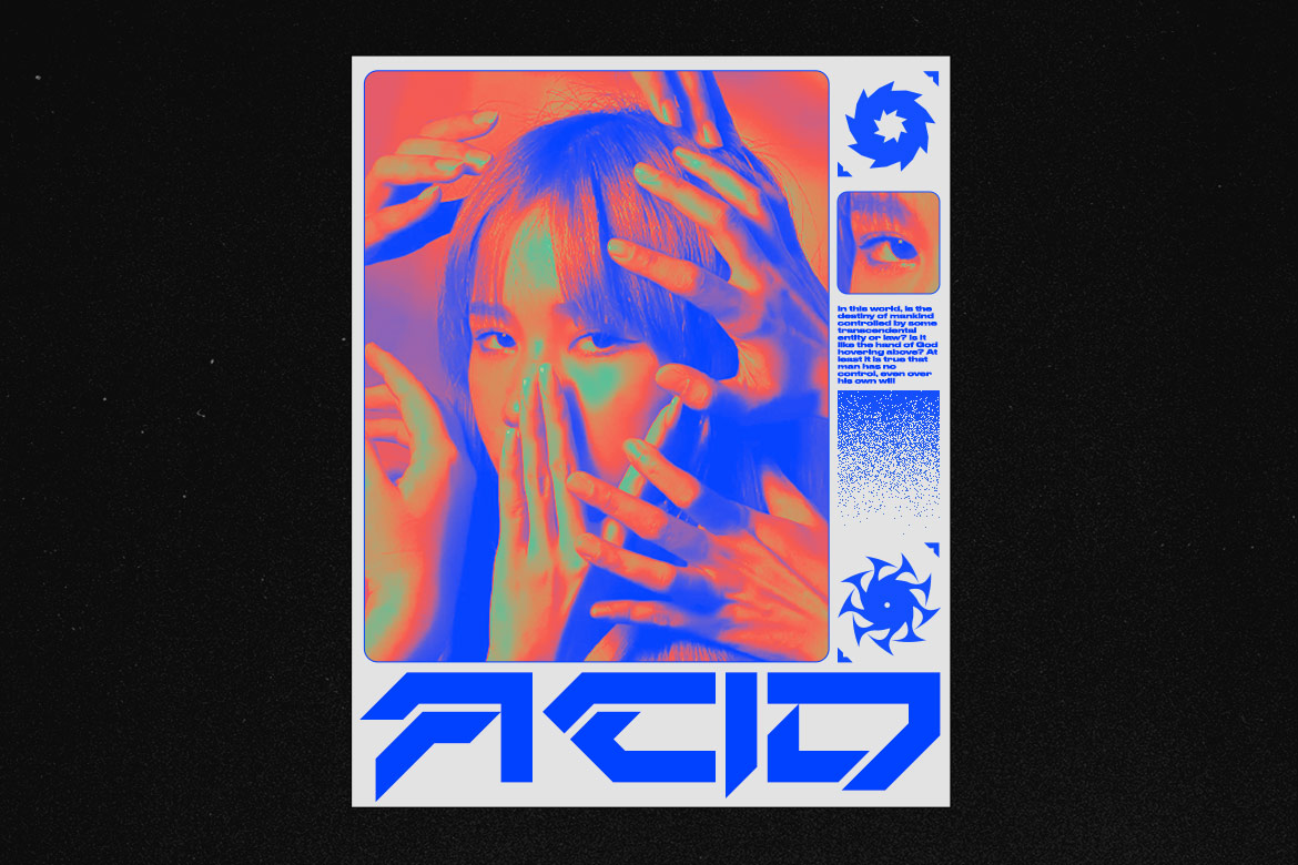 Acid Shapes for Photoshop and Illustrator