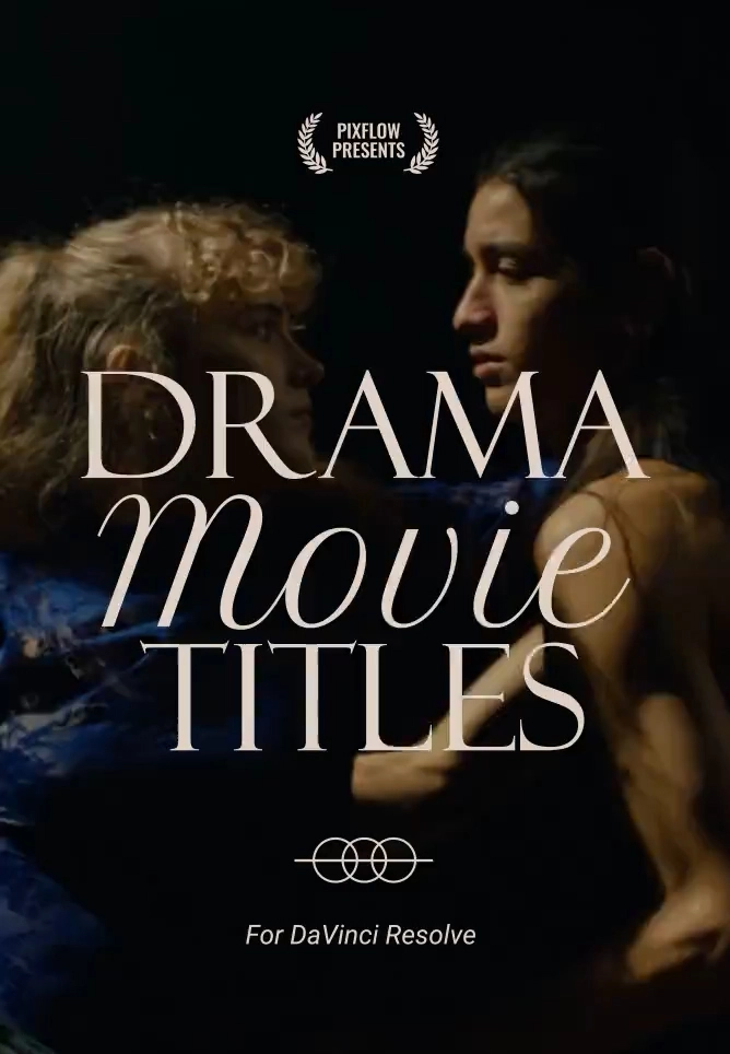 Dramatic Movie Title Templates For DaVinci Resolve | PIXFLOW